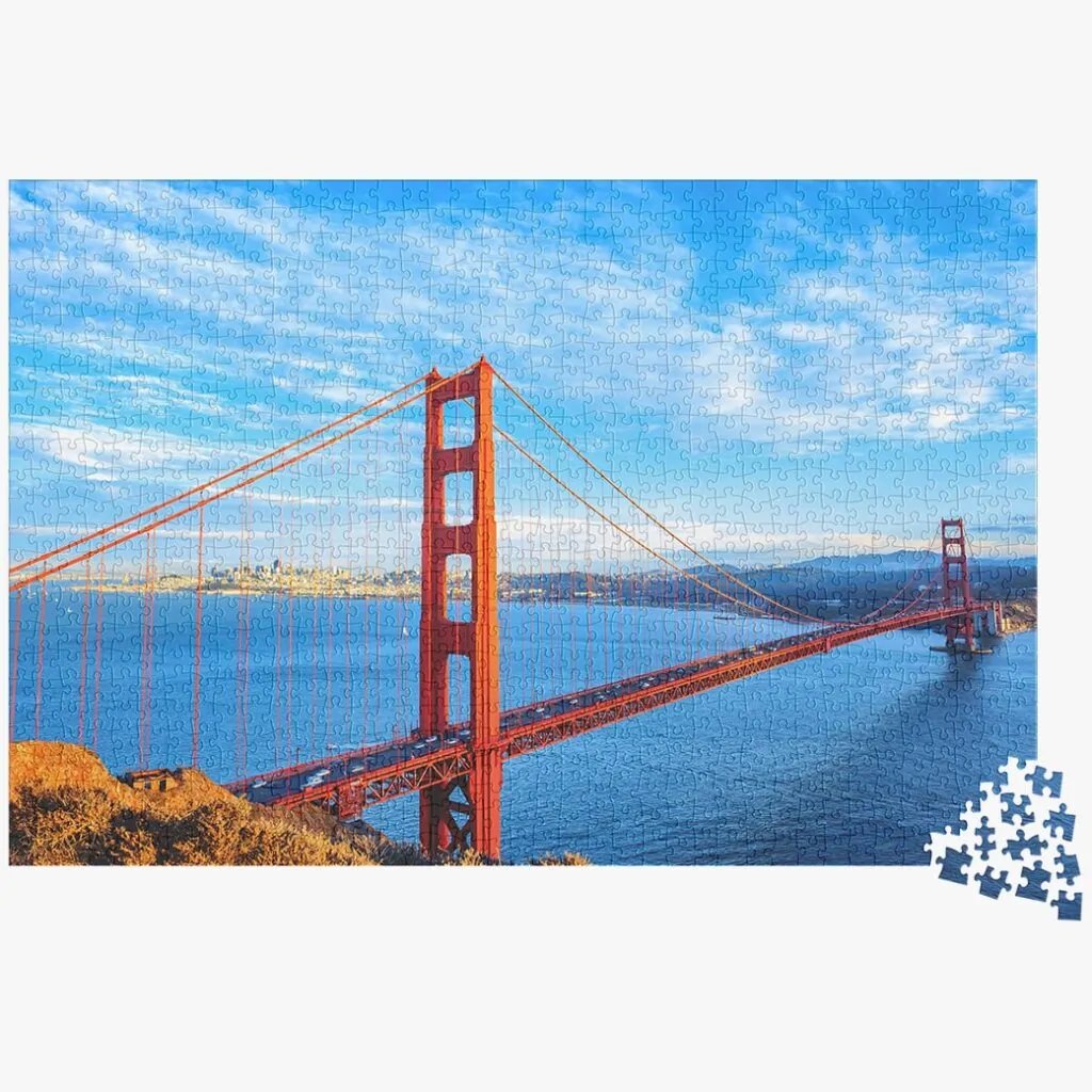 Golden Gate Bridge- Jigsaw Puzzle 1000 Pieces - Jigsaw Puzzle Hut